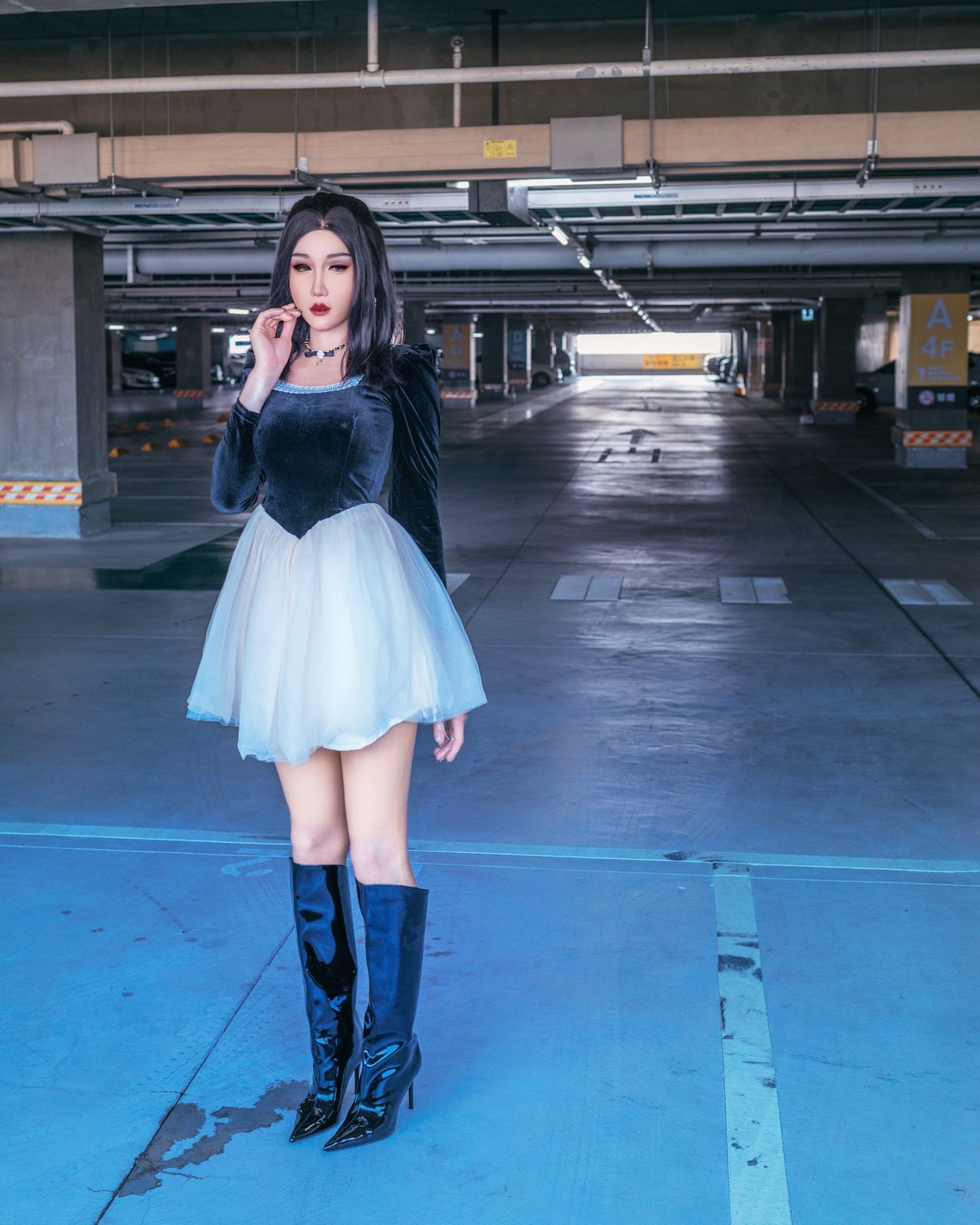 CherryChen🍒 on Twitter: "いいお天気だな♡ ♪☀️ ＃Femalemask M25+ Abigale @RikkaDreammask #OOTD #ootn #swag ...