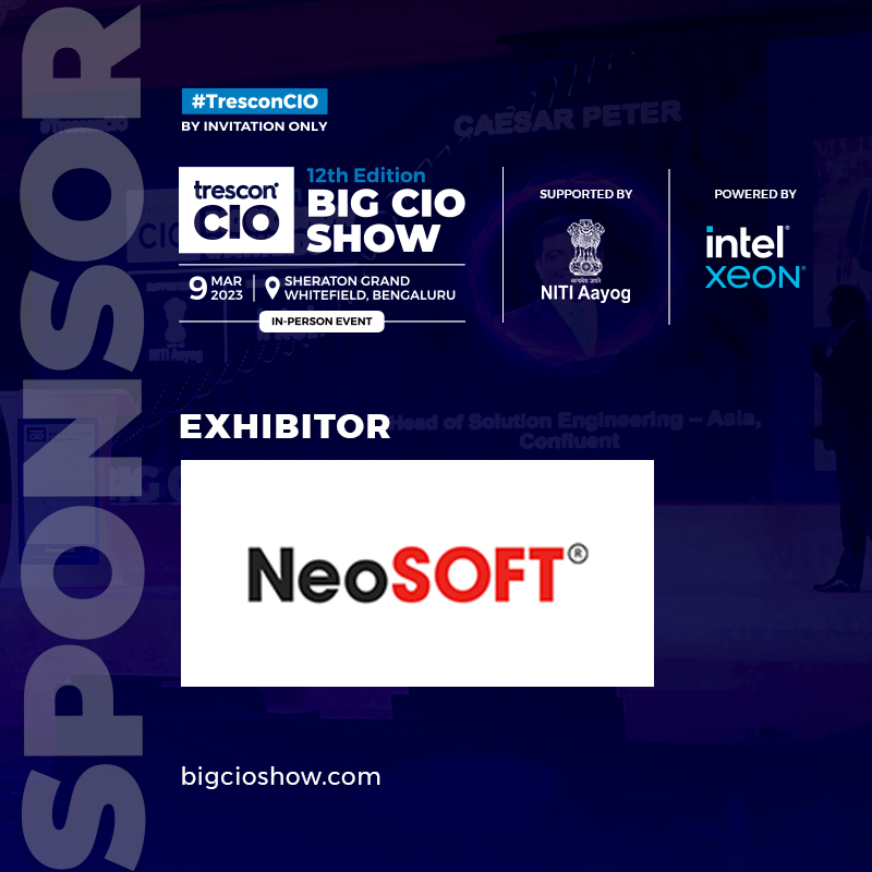 Trescon on Twitter: "Meet @neosoftofficial - ‘Exhibitor’ for Big CIO Show - Bengaluru! NeoSOFT ...