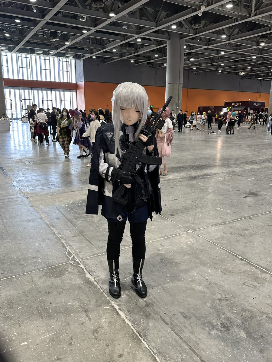 子虞呀 on Twitter: "一些场照～ #AK12 #kigurumi #少女前线 #少女前線 #CPSP"