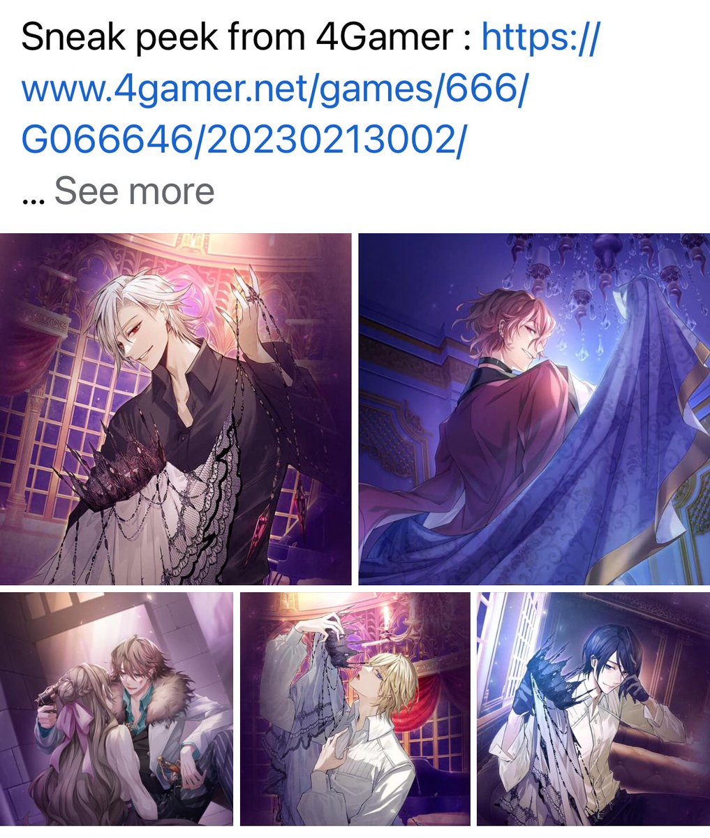 Ikémen fangirl on Twitter: "Game: Ikémen Villains: Wrapped in Wicked Romance By: Cybird Platform ...