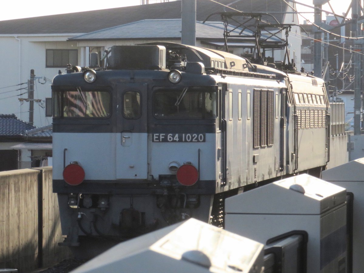 えぬやま on Twitter: "2/20 JR貨物EF66形EF66 118+EF64形EF64 1020 臨8865レ 吹貨東行 本日は··· 稲沢→吹田貨物(東)間の8865レに｢牛乳 ...