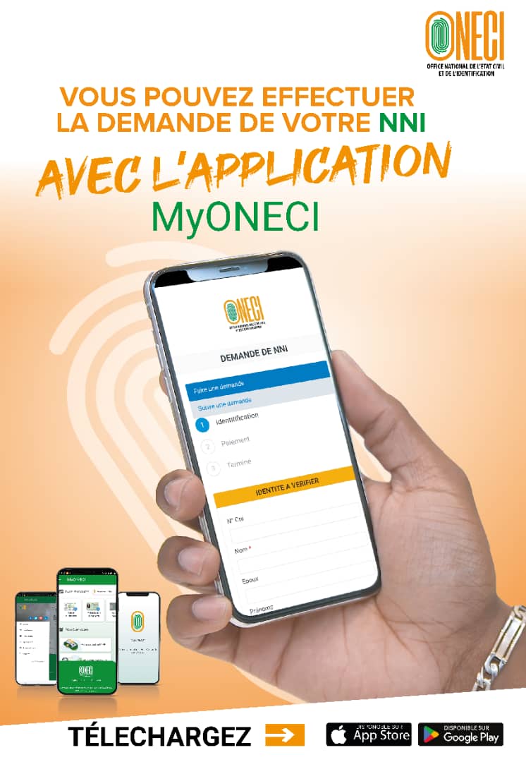 ONECI on Twitter: "Vous avez égaré votre nouvelle CNI biométrique ? Vous ne disposez plus de ...