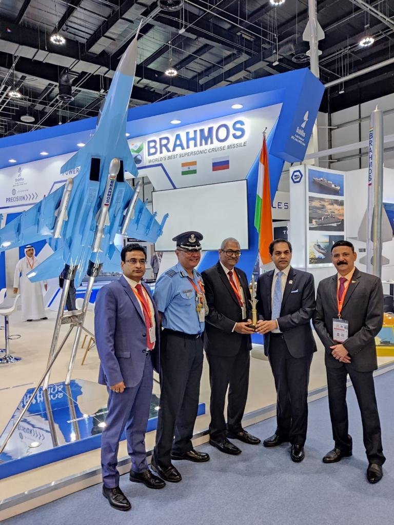 ANI on Twitter: "Indian Ambassador to UAE visited the BrahMos Aerospace stall at the IDEX ...