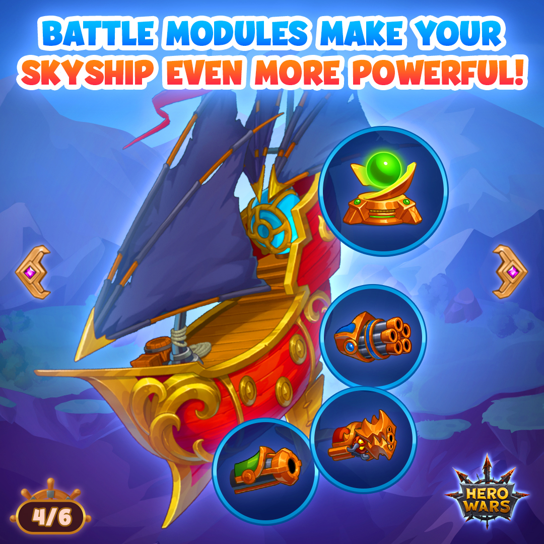 Hero Wars Mobile on Twitter: "Have you participated in Skyships battles yet? Share your first ...