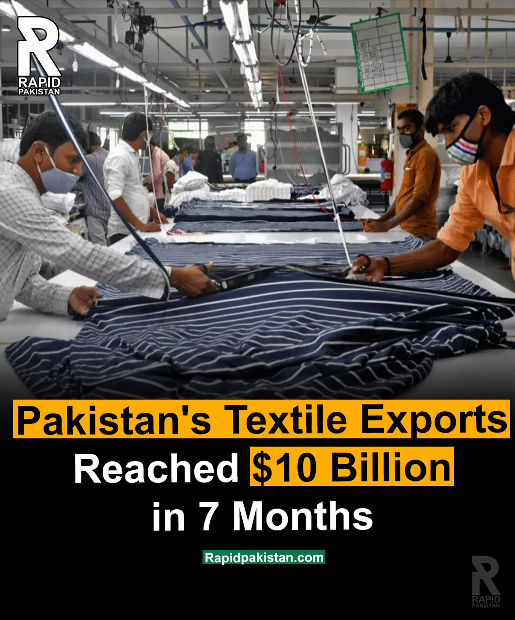Rapid Pakistan on Twitter: "Pakistan’s textile exports have declined by over 8 percent during ...