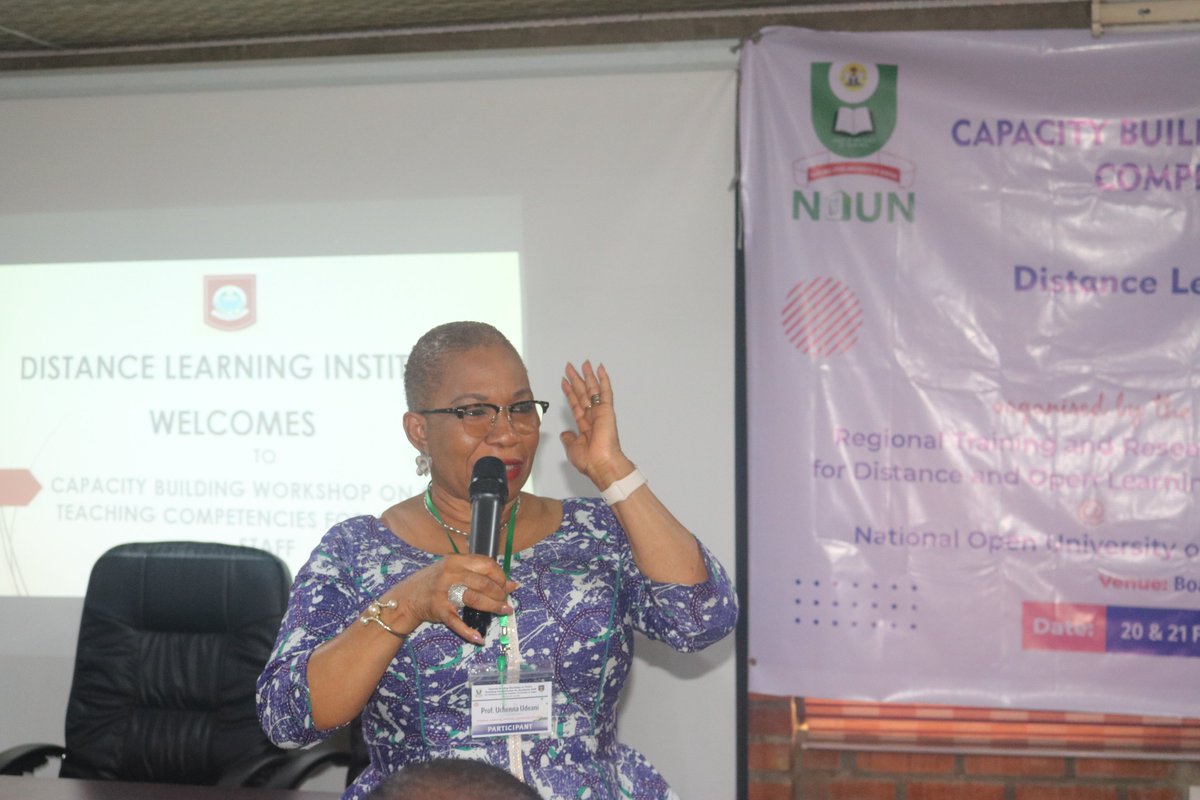 Unilag Distance Learning Institute on Twitter: "The workshop is organized by the Regional ...