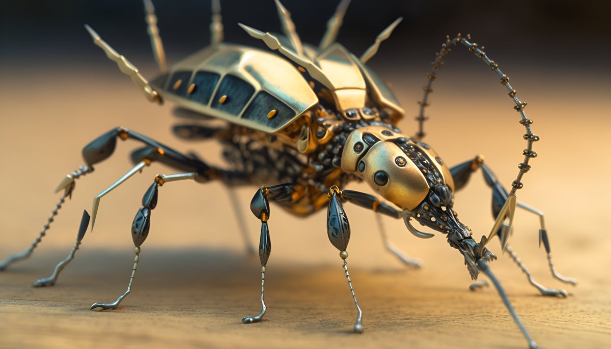 Macro Photography of Robotic Insects A quick/easy/fun prompt for you to ...