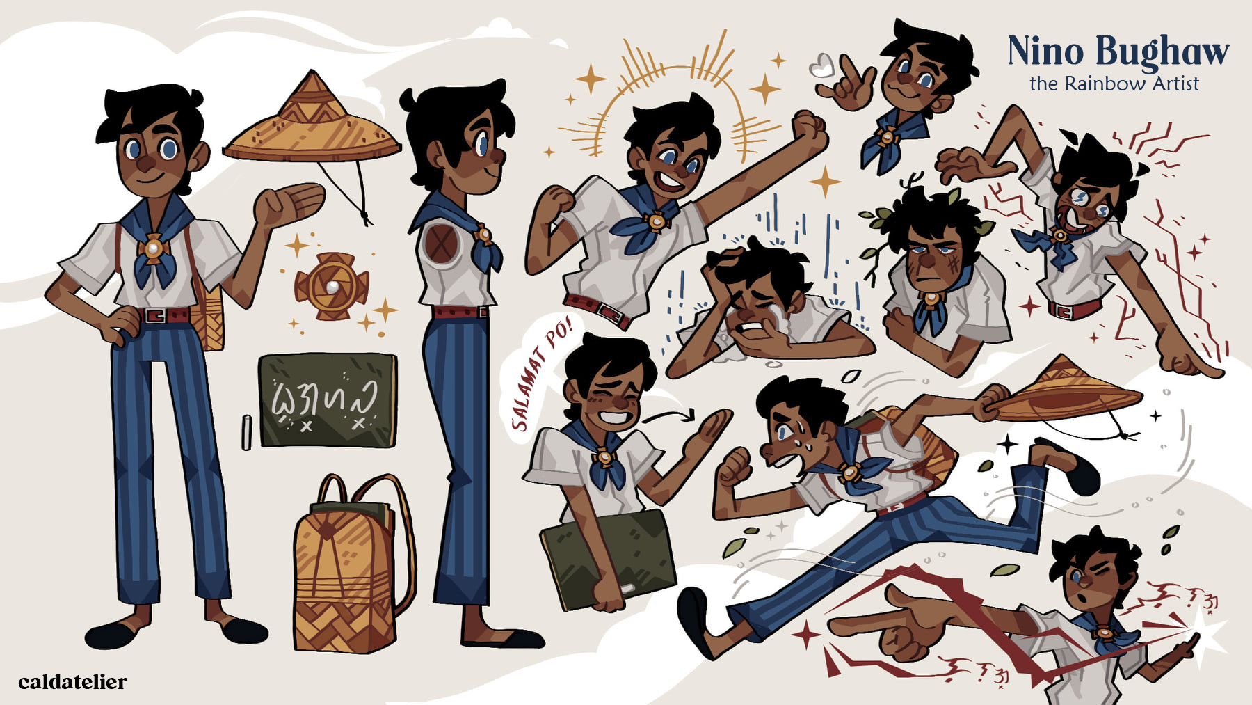 Caldatelier | March 31-April 2 Komiket on Twitter: "I made very first character design concept ...