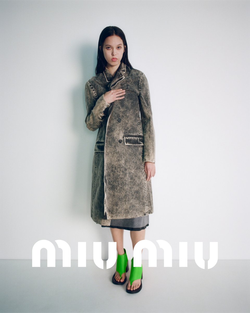 Miu Miu on Twitter: "Miu Miu Spring/Summer 2023. Featuring #MicaKendall. Discover more at https ...