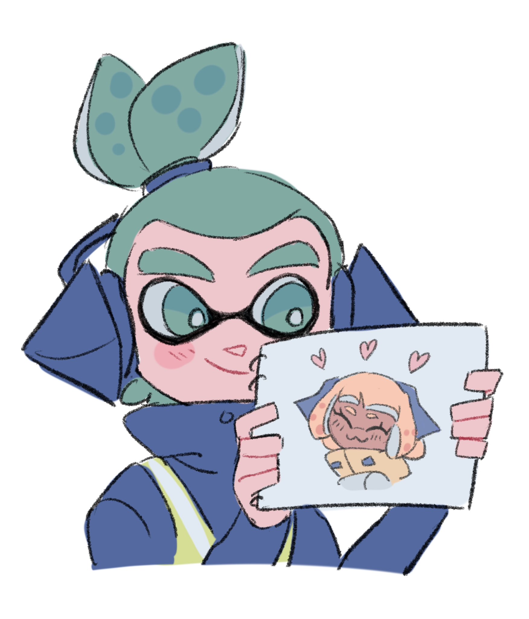 Beepy ♥︎ on Twitter: "3 and 4 draw each other #Splatoon3 https://t.co/COw8dZiwfw" / Twitter