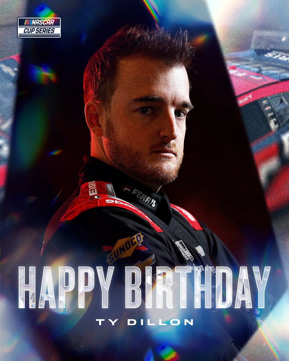 Happy birthday, @tydillon! 🎂 🎉 NASCAR @nascar