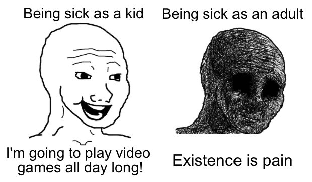 Memes About Being Sick