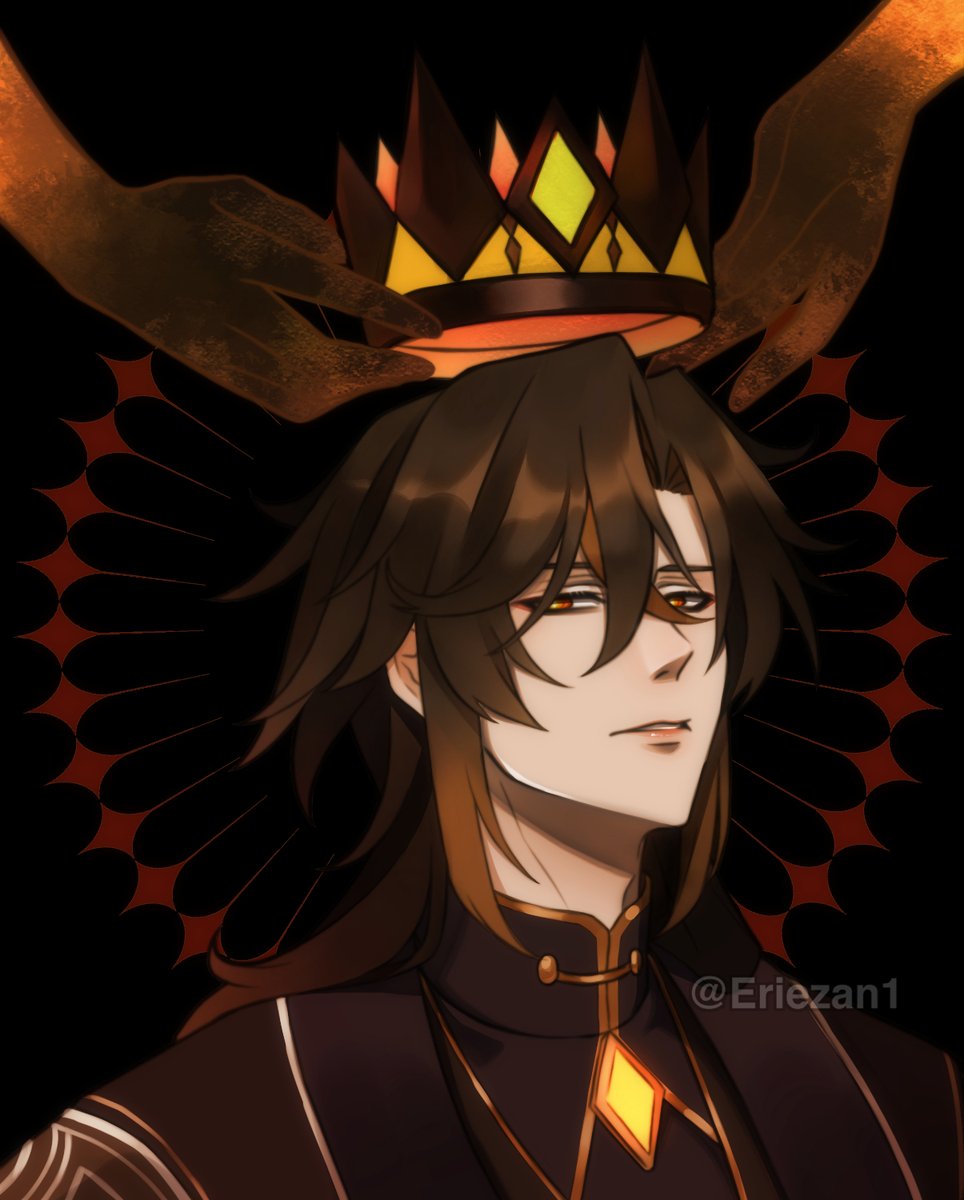 「Azhdaha main here🥰 He 36 stars the abys」|Leiz (๑・ω-)~🔶のイラスト