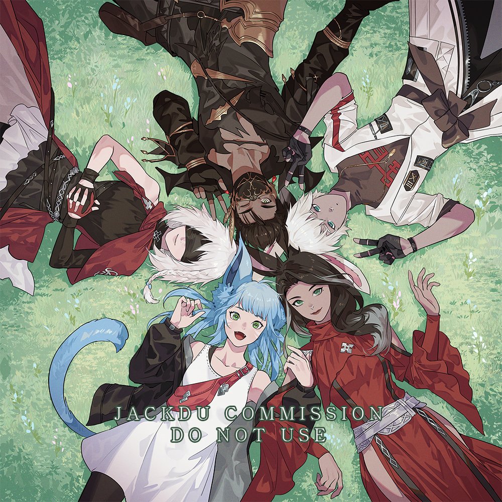 FF14「FF14/Cell shade typeCommissioned by 」|Jackdu/Commissions Closed ...