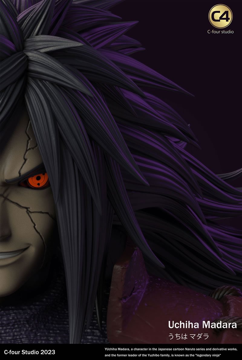 HHamajippa on Twitter: "C4 Studio Madara C4工作室-狂傲斑先行预热 狂笑四杰系列共鸣NO:01 狂傲斑 三月初开启预定，月初公布色板 价格：xxx元 ...