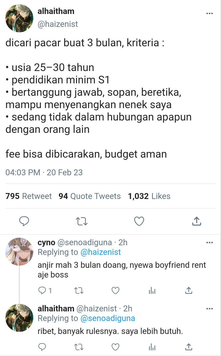 OPEN DM 📩 | TOPUP 📌 on Twitter: "au! cw // bxb , bl , haikaveh haikavehnya kakak kakakkk"