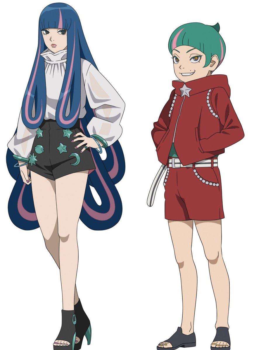Portal Boruto Brasil on Twitter: "RT @portalborutobr: 🚨 | Design oficial de Eida e Daemon para o ...