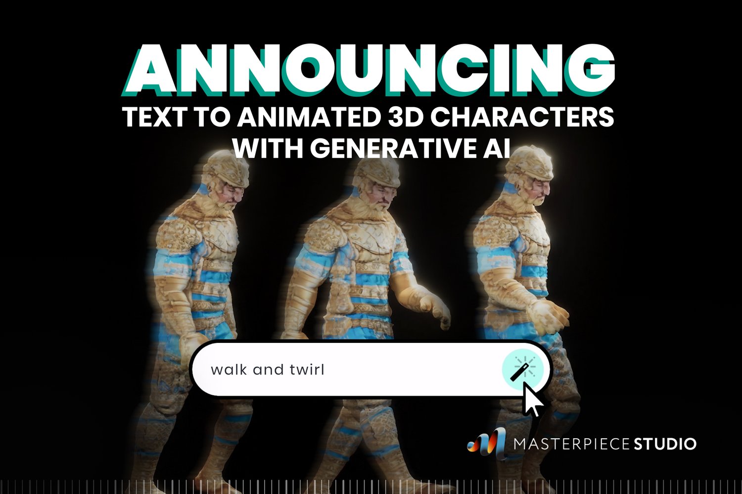 納村 聡仁 / Osamura Akinori on Twitter: "Masterpiece Studioによるtext to 3D/アニメーション 誰でもゲームやその他の 3D ...