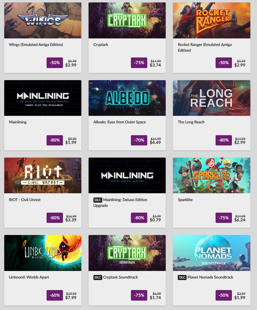(PCDD) Weekly Game Sale via GOG. https://t.co/OD9Jij5scj Cheap Ass ...
