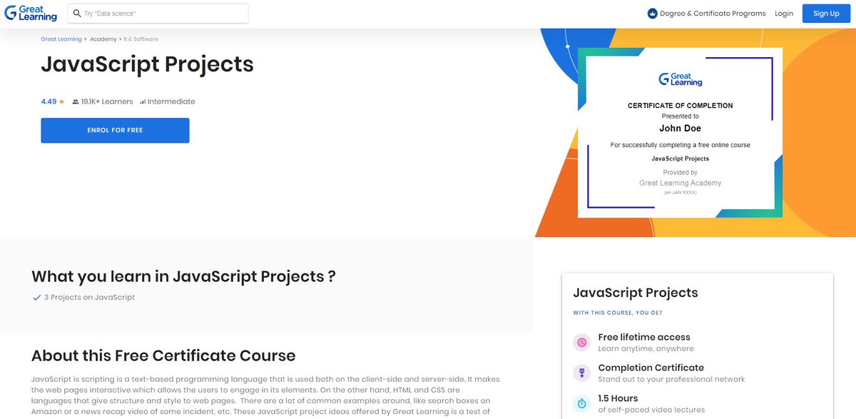 5 Free JavaScript certifications to add to your resume (start learning ...
