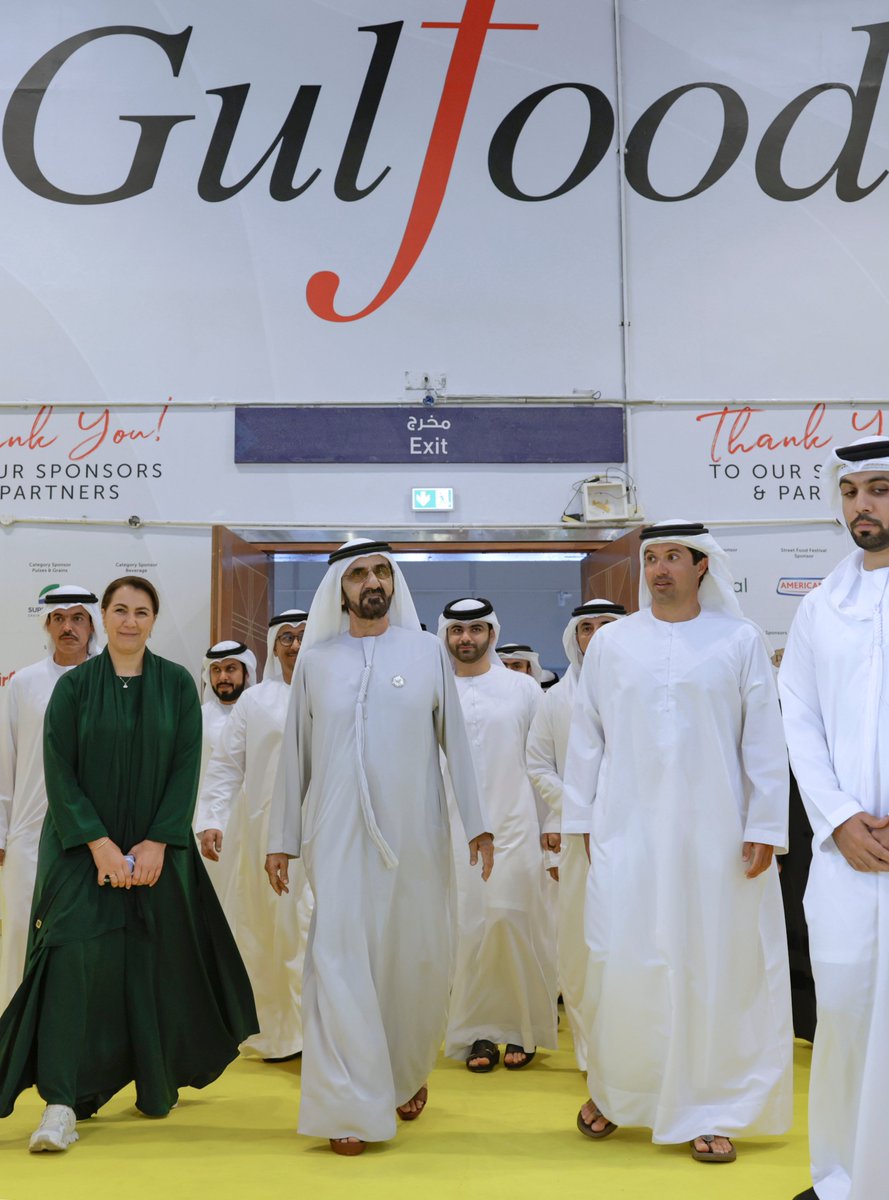 Dubai Media Office on Twitter: ". @HHShkMohd tours @Gulfood 2023, the world’s largest global ...