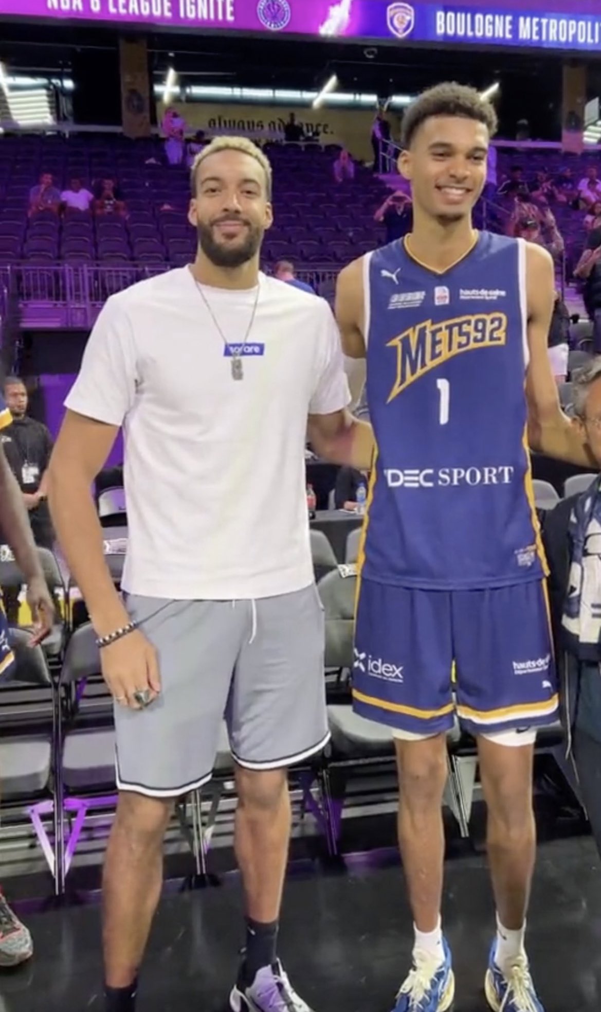 Rudy Gobert Wingspan