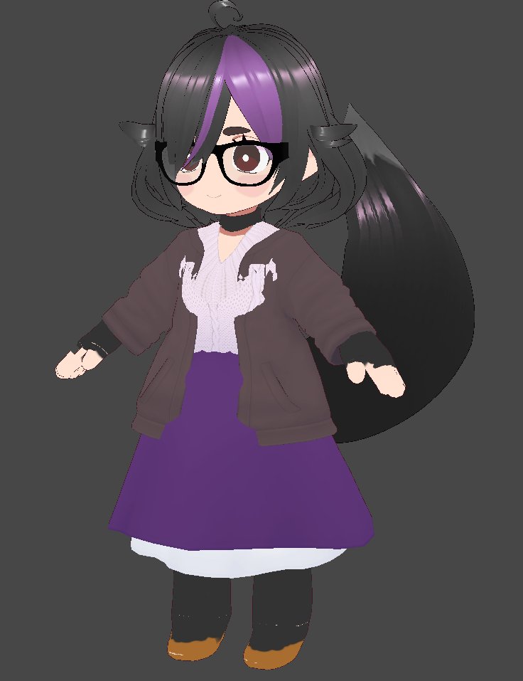 まじかる☆しげぽん@VRoid on Twitter: "RT @PurrineP: Vroid doodling??"