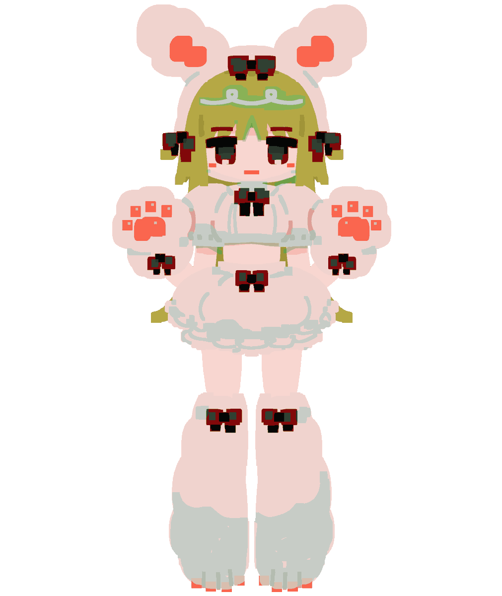 plushpon! 🍎🍀🧃💎のイラスト