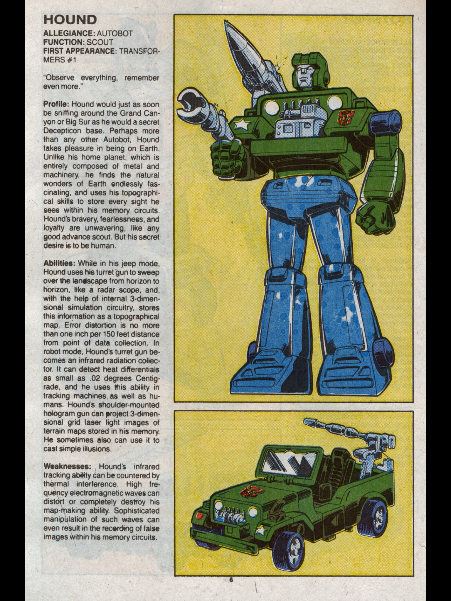 Hound Transformers G1