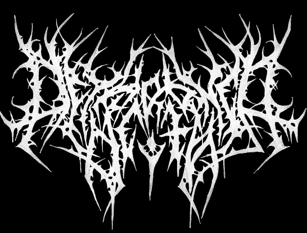 Unreadable Black Metal Logo