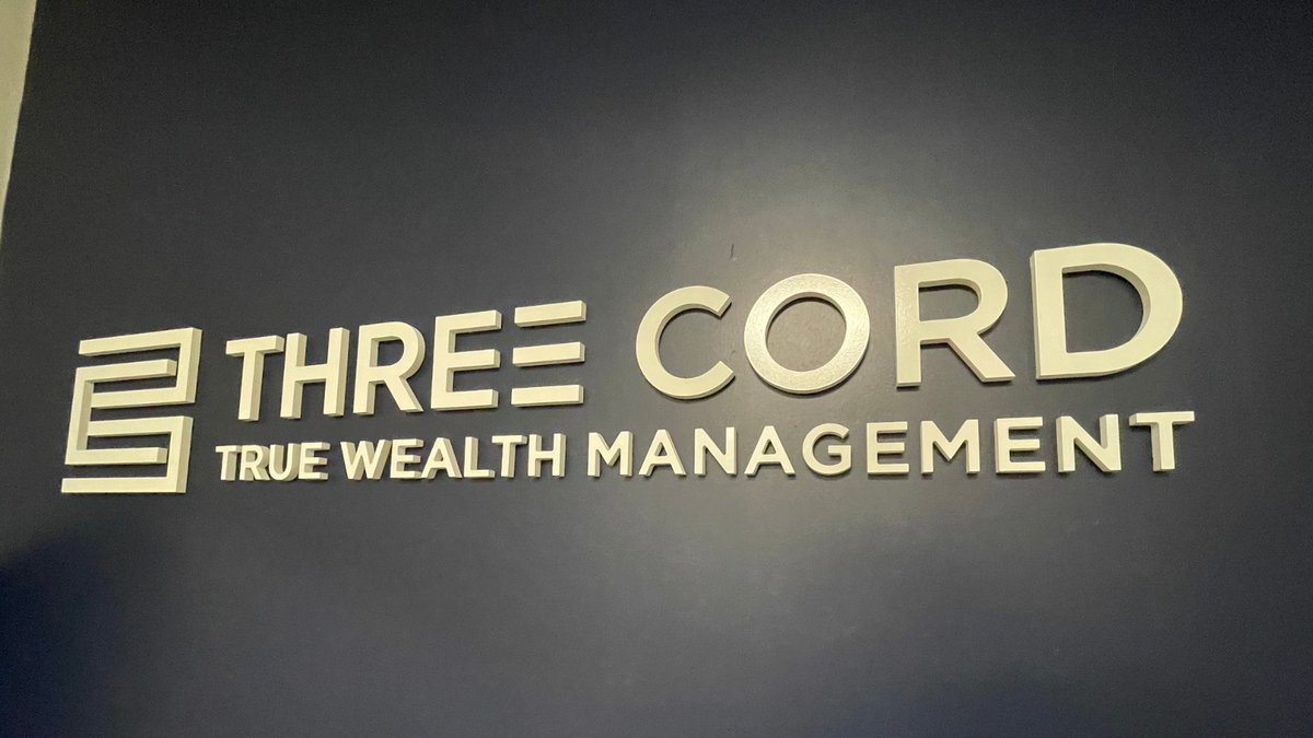 Spark Signs on Twitter: "Recently, we completed an installation for Three Cord True Wealth ...