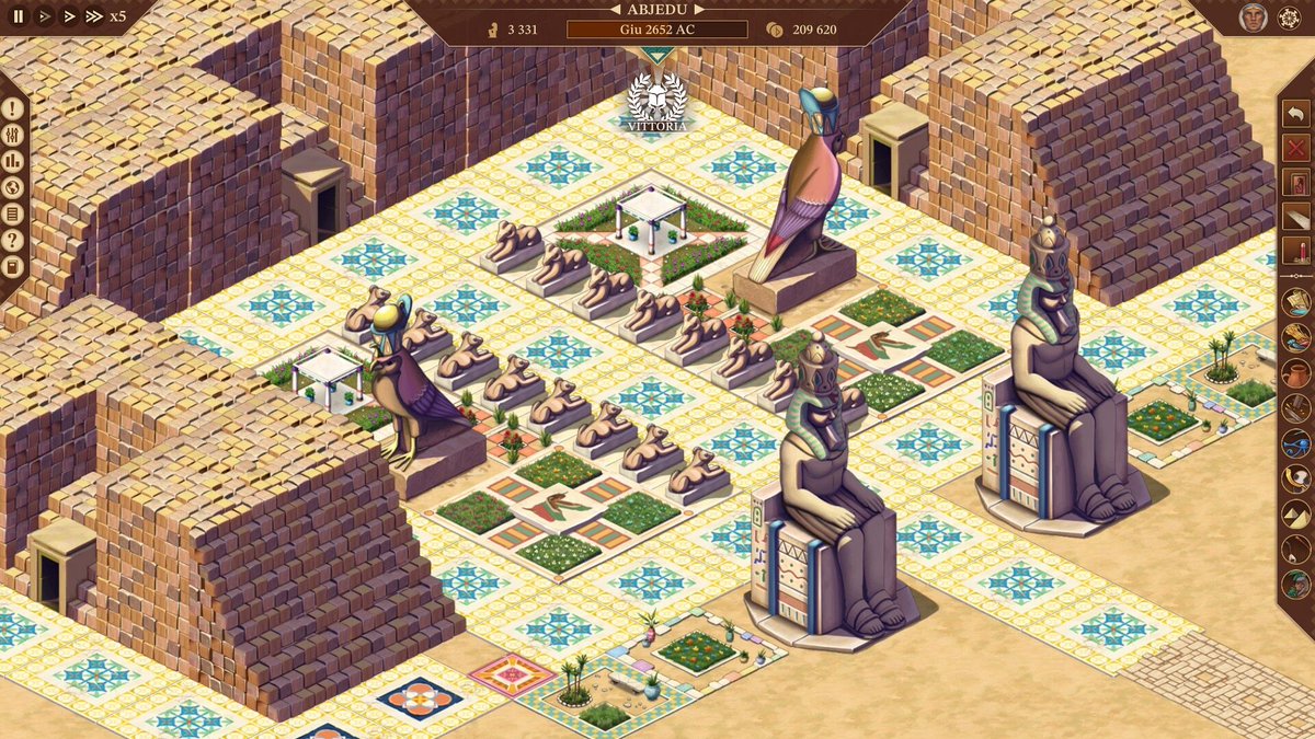 Dotemu on Twitter: "Check out these majestic cities players built in Pharaoh: A New Era! They ...