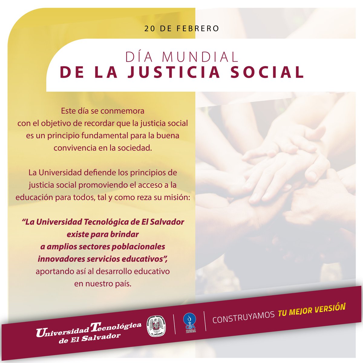 Utec El Salvador On Twitter Hoy Conmemoramos El Día Mundial De La