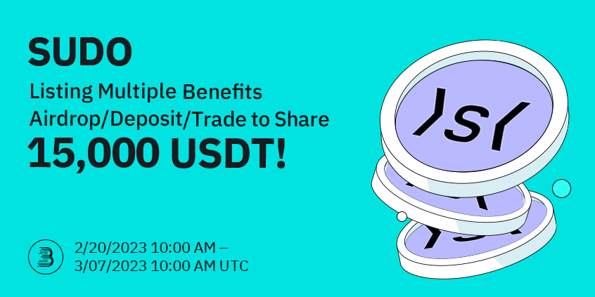 BitMart.Exchange on Twitter: "BitMart listed Sudoswap (SUDO) @sudoswap on our digital assets ...