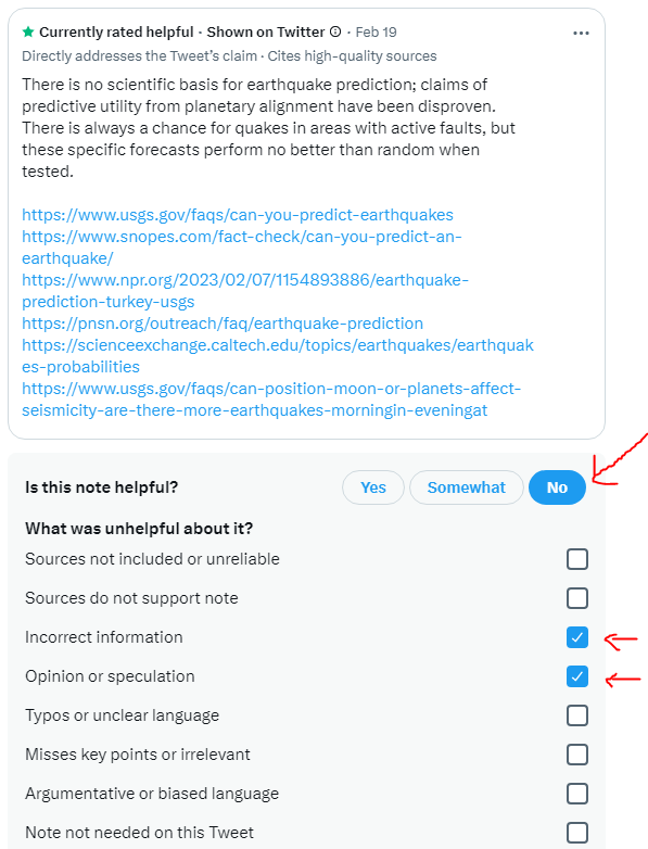 SSGEOS on Twitter: "You can massively rate the context banner below the forecast tweets as "not ...