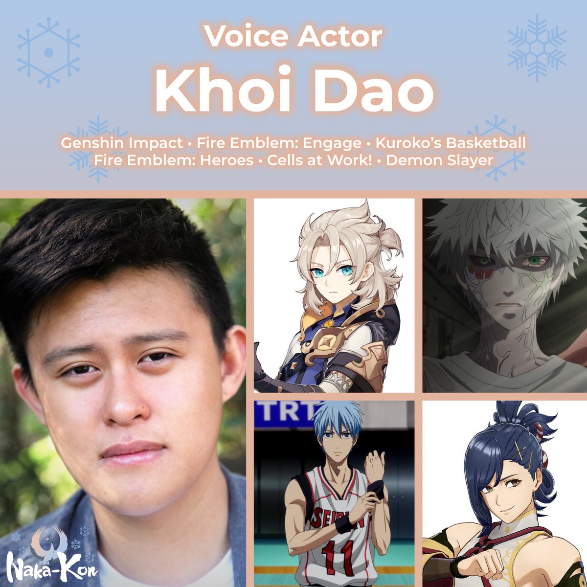 Naka-Kon 「中コン」 on Twitter: "Please welcome our next guest for Naka-Kon 2023: Khoi Dao ...