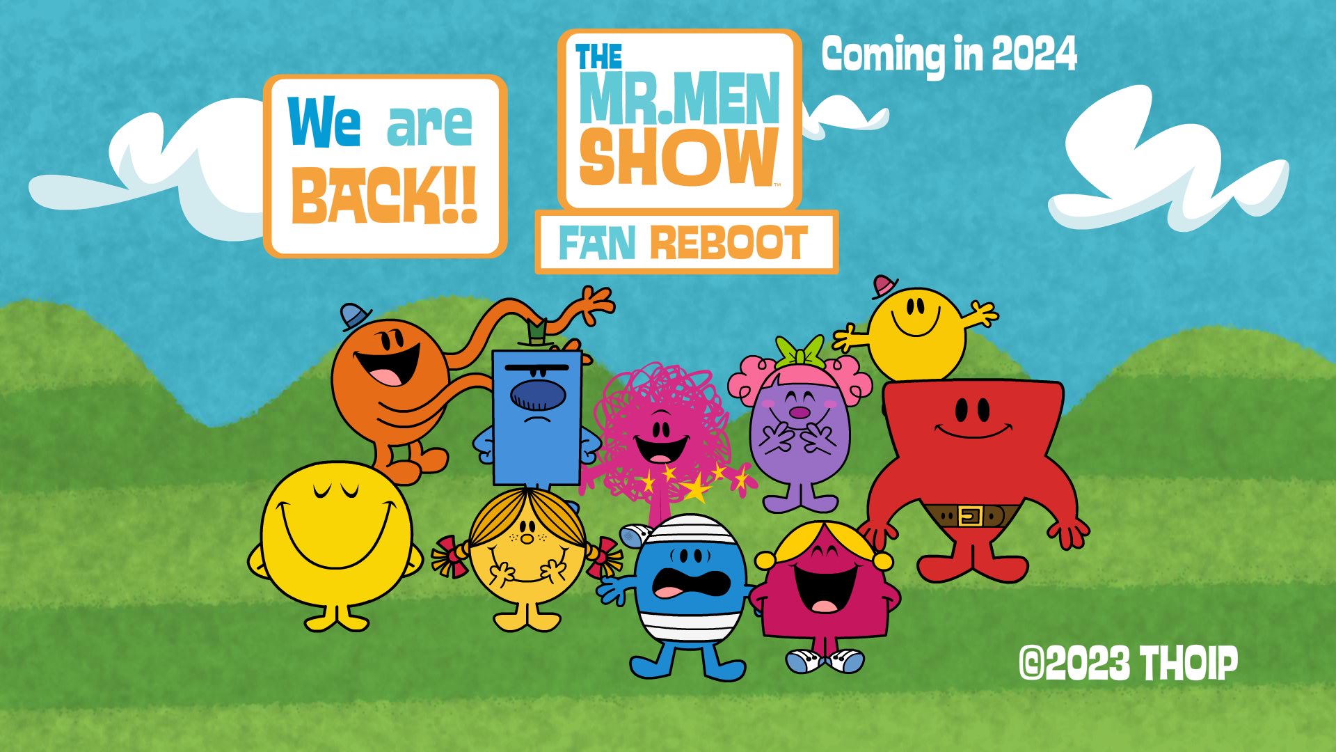 Logotipo De Mr Men Official Mr. Men & Little Miss Website