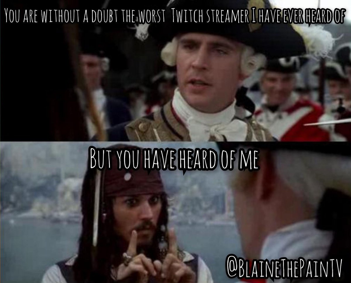 Blaine The Pain 🧡⚡️ on Twitter: "You may have heard of me."