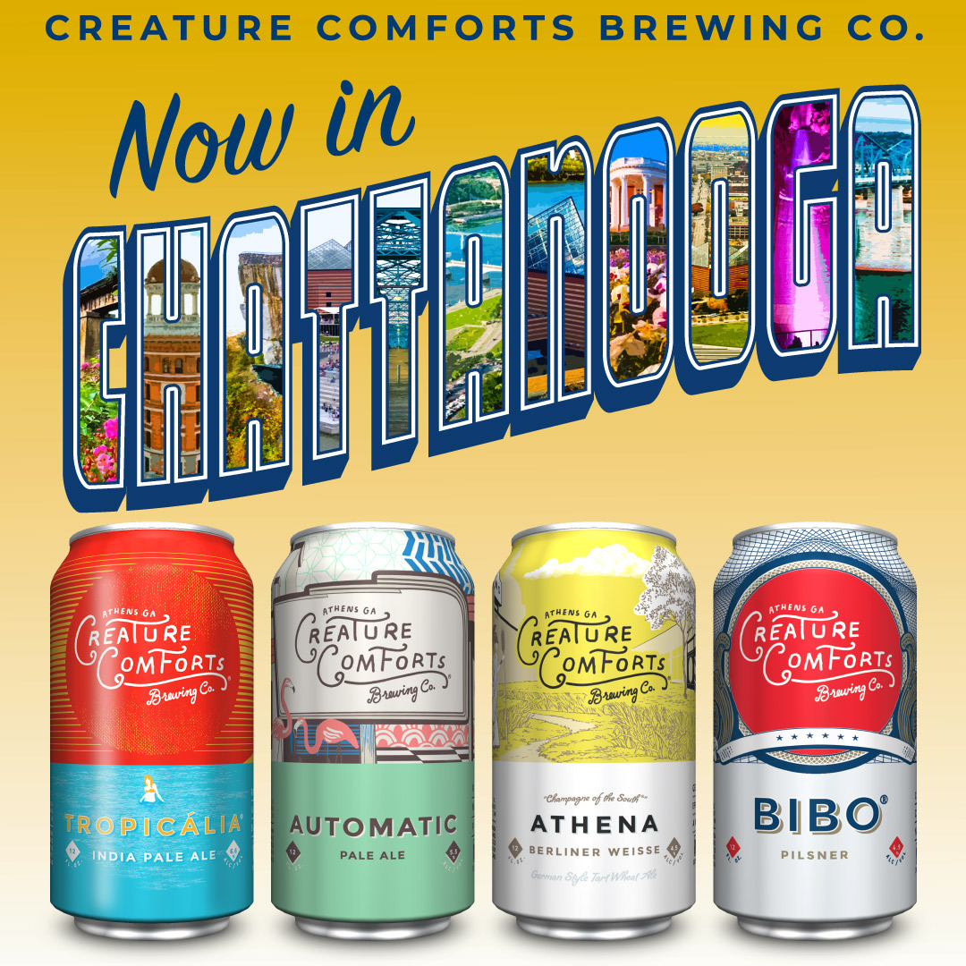 Creature Comforts on Twitter: "Nashville and Chattanooga, we've got packaged beer headed your ...
