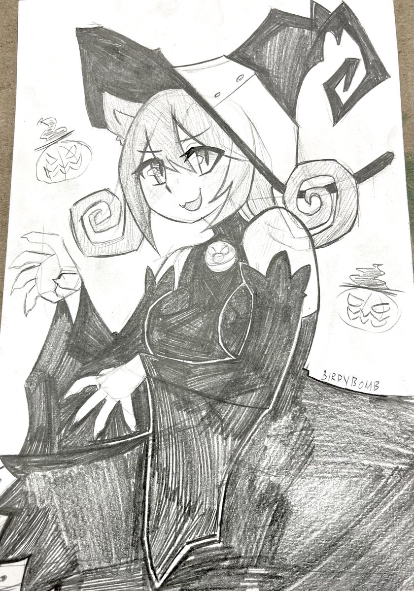 「Fanexpo Portland commissions 1.Leafeon -ink 2. Raphael -ink 」Birdyの漫画