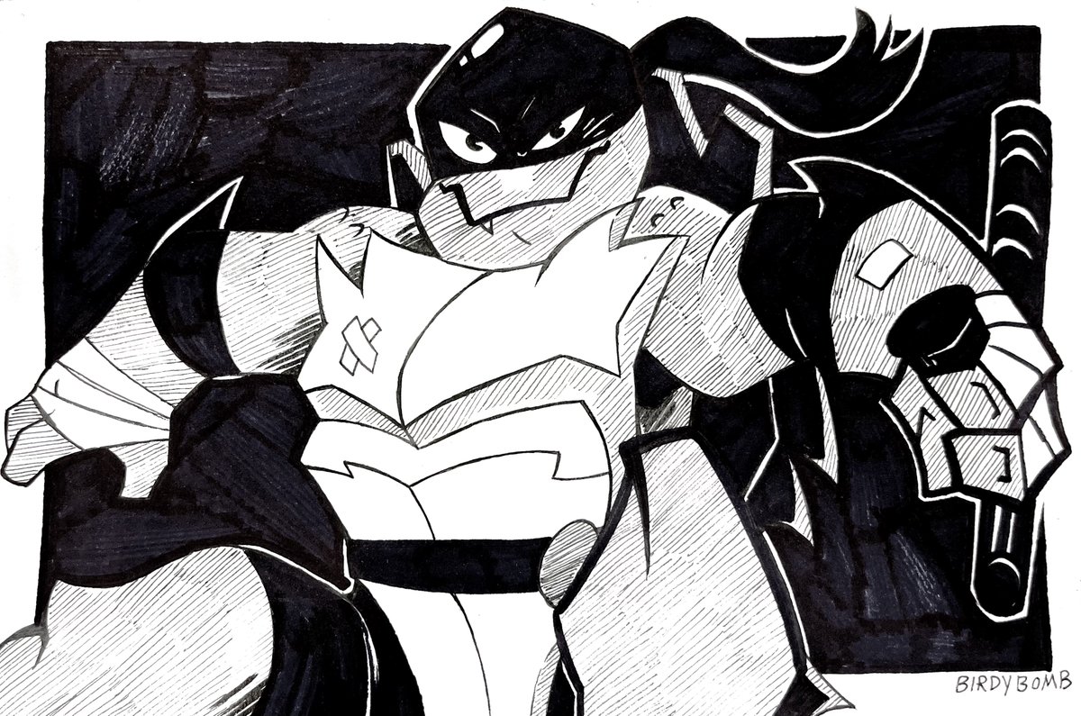 「Fanexpo Portland commissions 1.Leafeon -ink 2. Raphael -ink 」Birdyの漫画