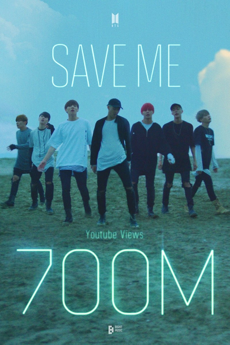 BTS Charts & Translations on Twitter: "“Save ME” has surpassed 700 million views on YouTube ...