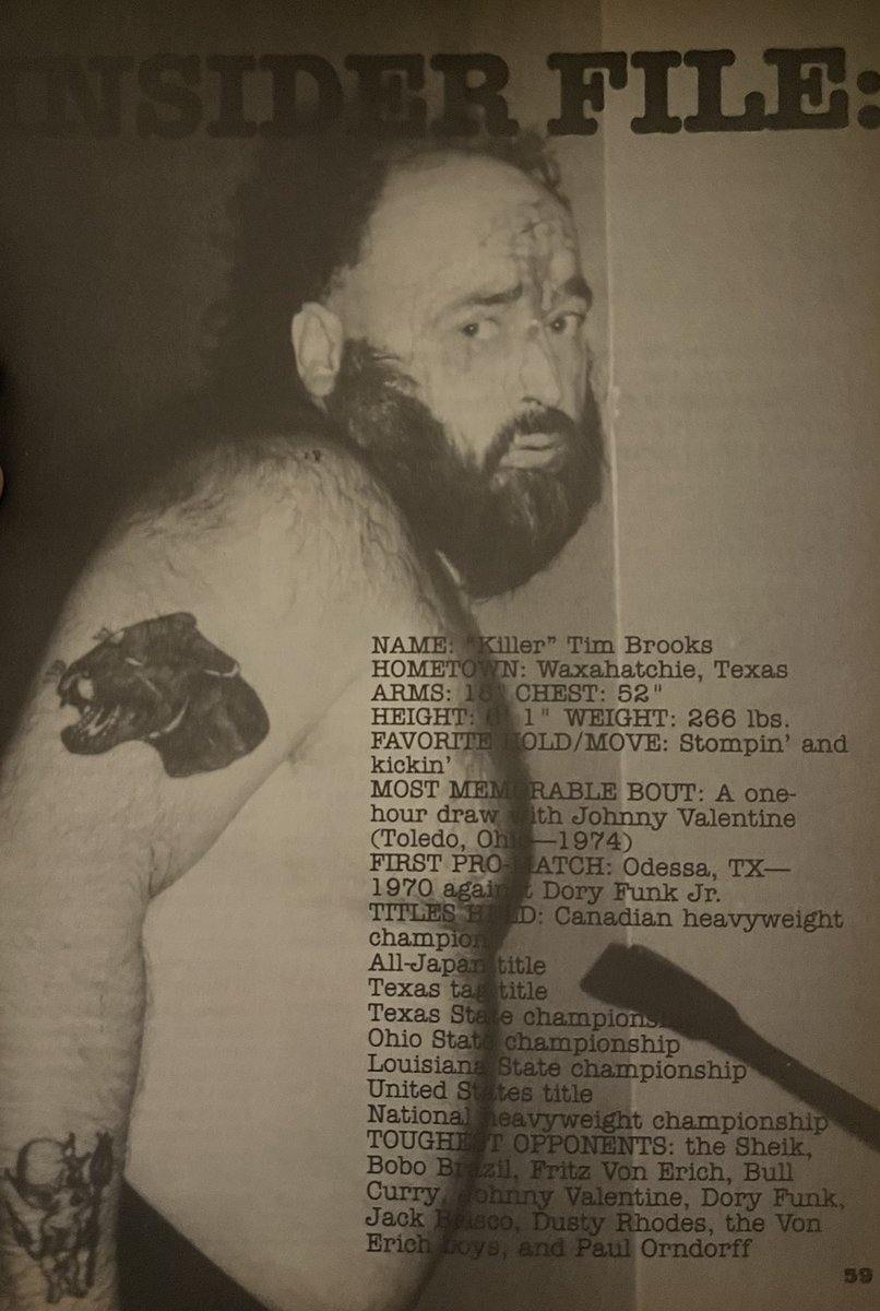 john mark sawh (SCM) on Twitter: "RT @WrestleMagazine: Tim Brooks is a sad boy"