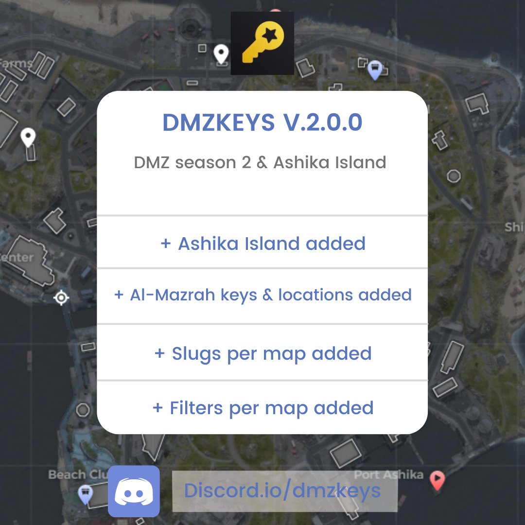 Dmz Keys Interactive Cod Map On Twitter ๐ Ready To Take Over Ashika