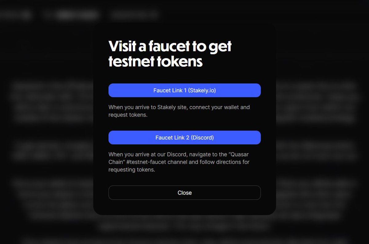 CryptoDuck.bnb 🔴 on Twitter: "2⃣ ขอ Faucet: กดปุ่ม Faucet ด้านบน - Link 1: http://Stakely.io ...