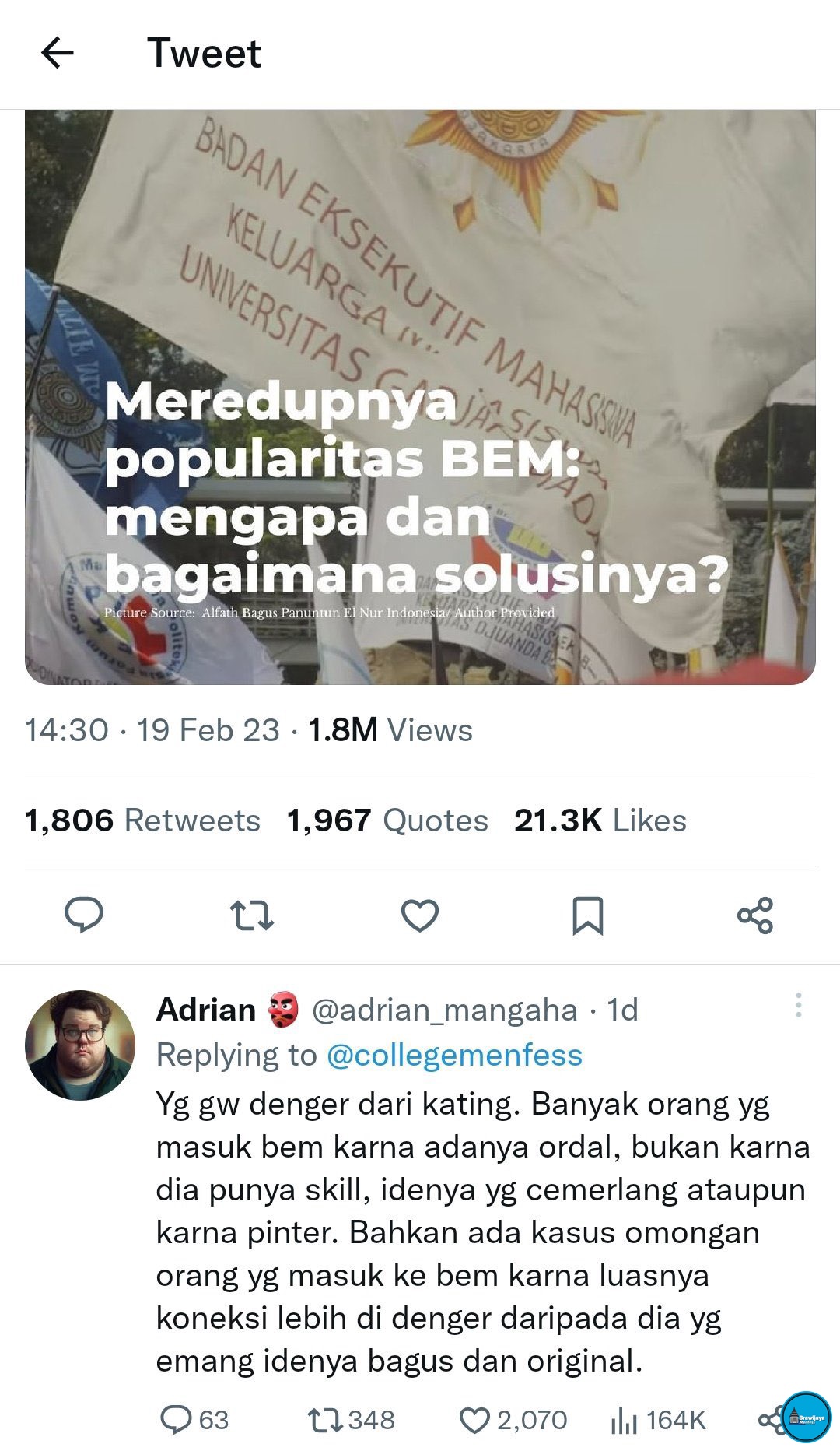 ON | DILARANG JUALAN on Twitter: "real apa rill braw! 🤭 https://t.co/xEOOobrsR8" / Twitter