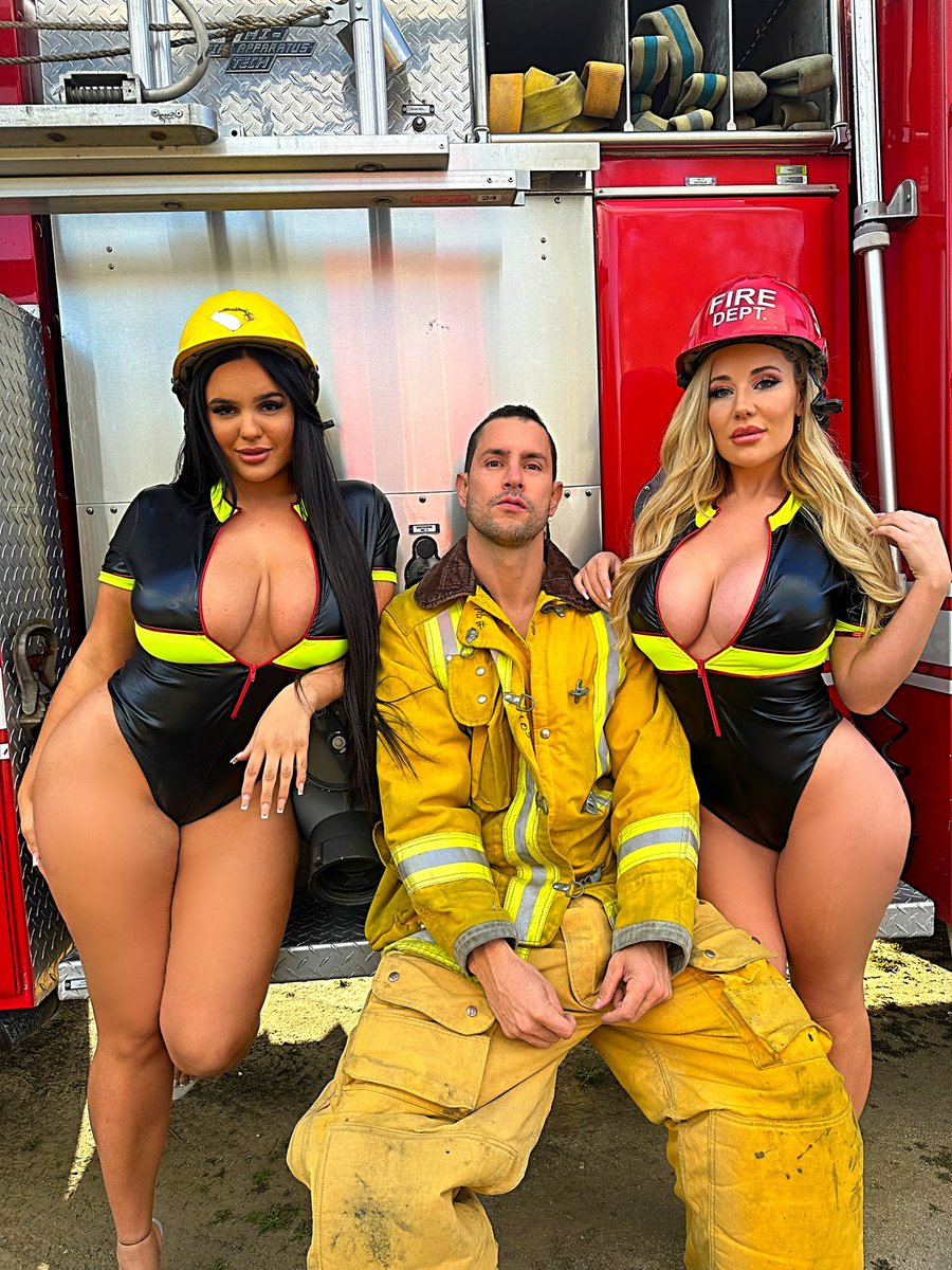 Have you checked out @savannahbondxxx's scorching hot firetruck scene ft. @alexasmorganx ...