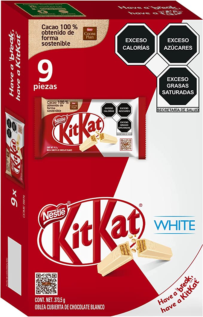 Pixelania on Twitter: "Kit Kat chocolate blanco 9 pz de 42 gr se pone a 168 pesos https://amzn ...