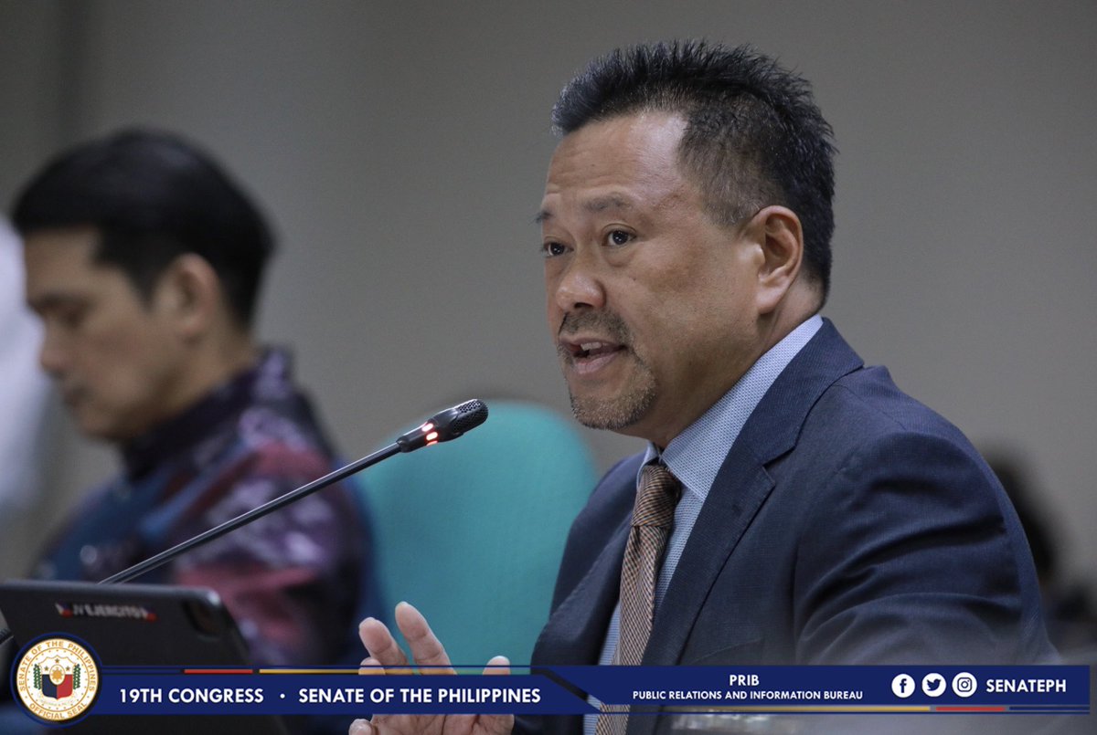 Senate of the Philippines on Twitter: "Deputy Majority Leader JV Ejercito presides over a ...