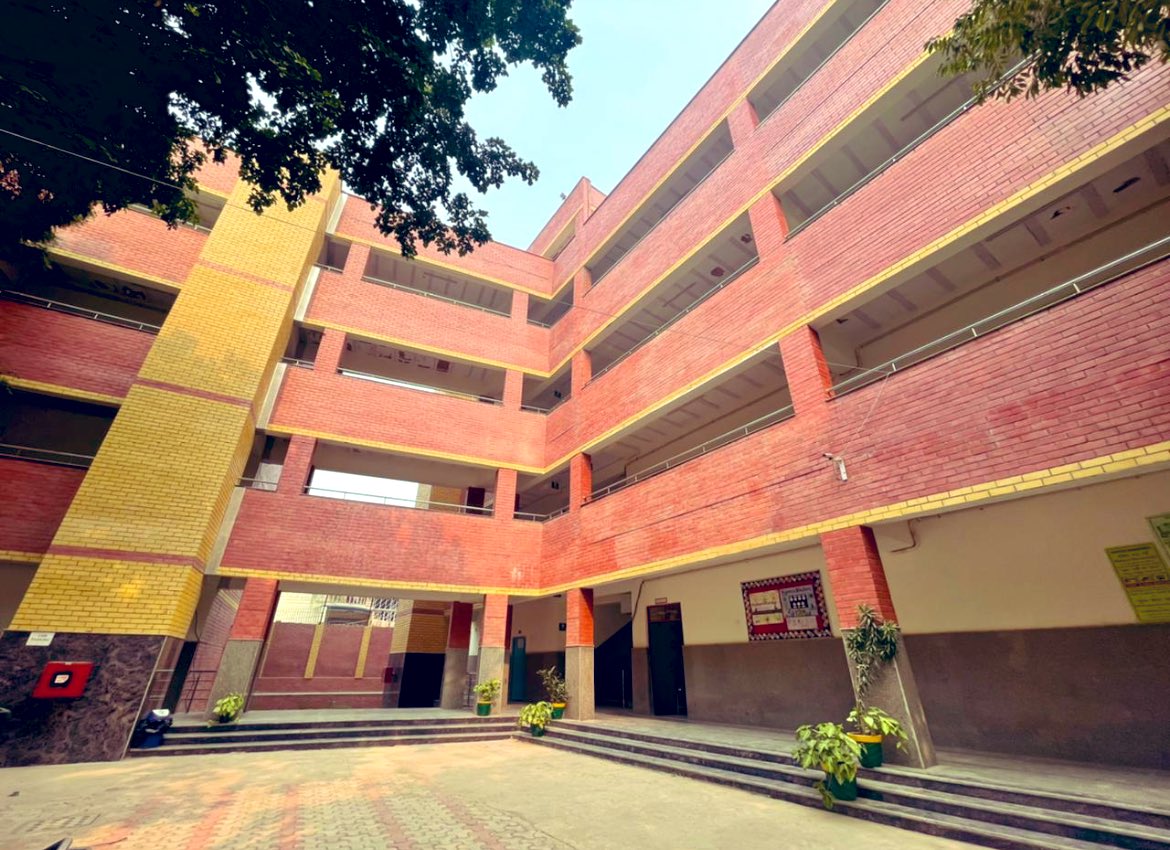 Indian Government School Building